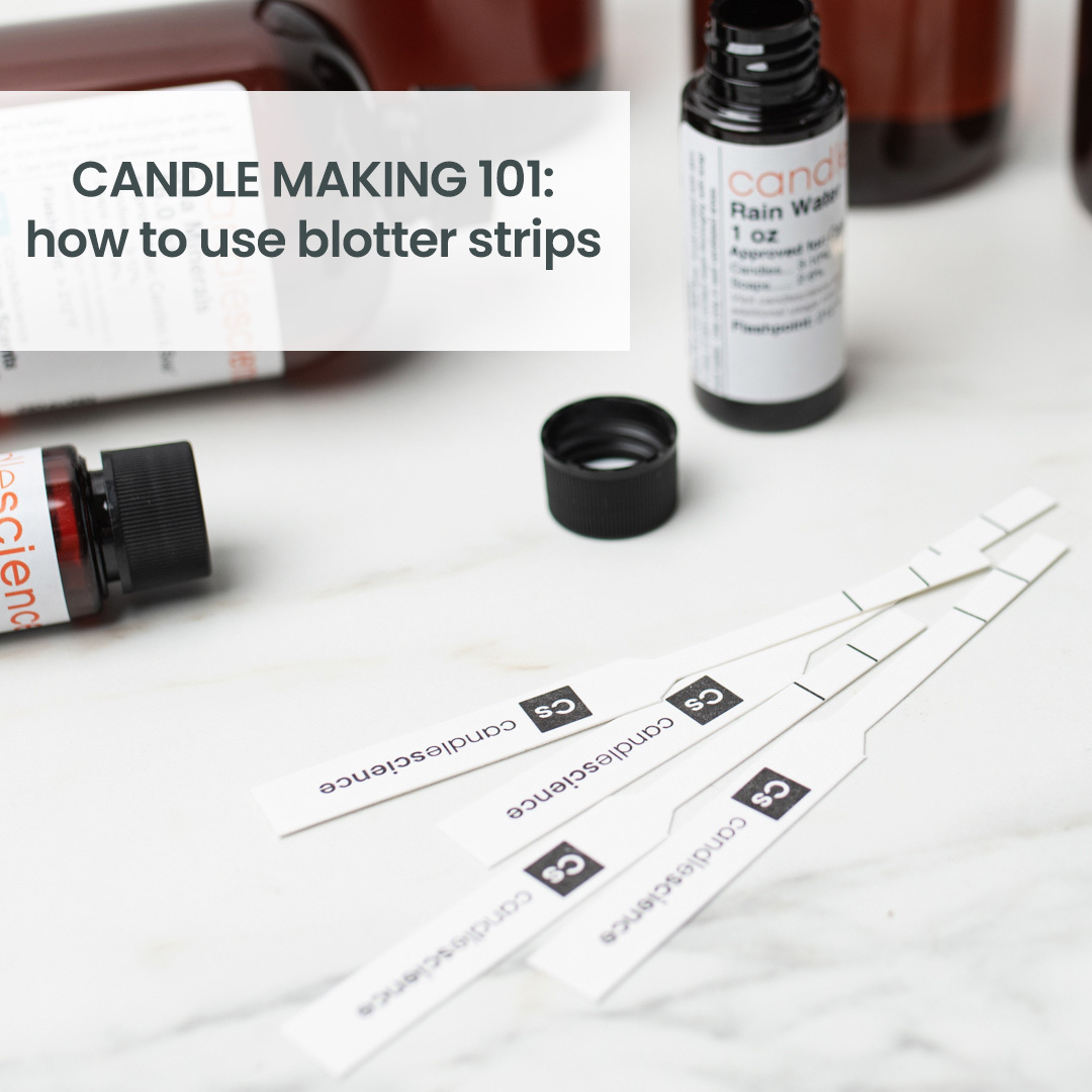 Candle making 101: How to use blotter strips - CandleScience