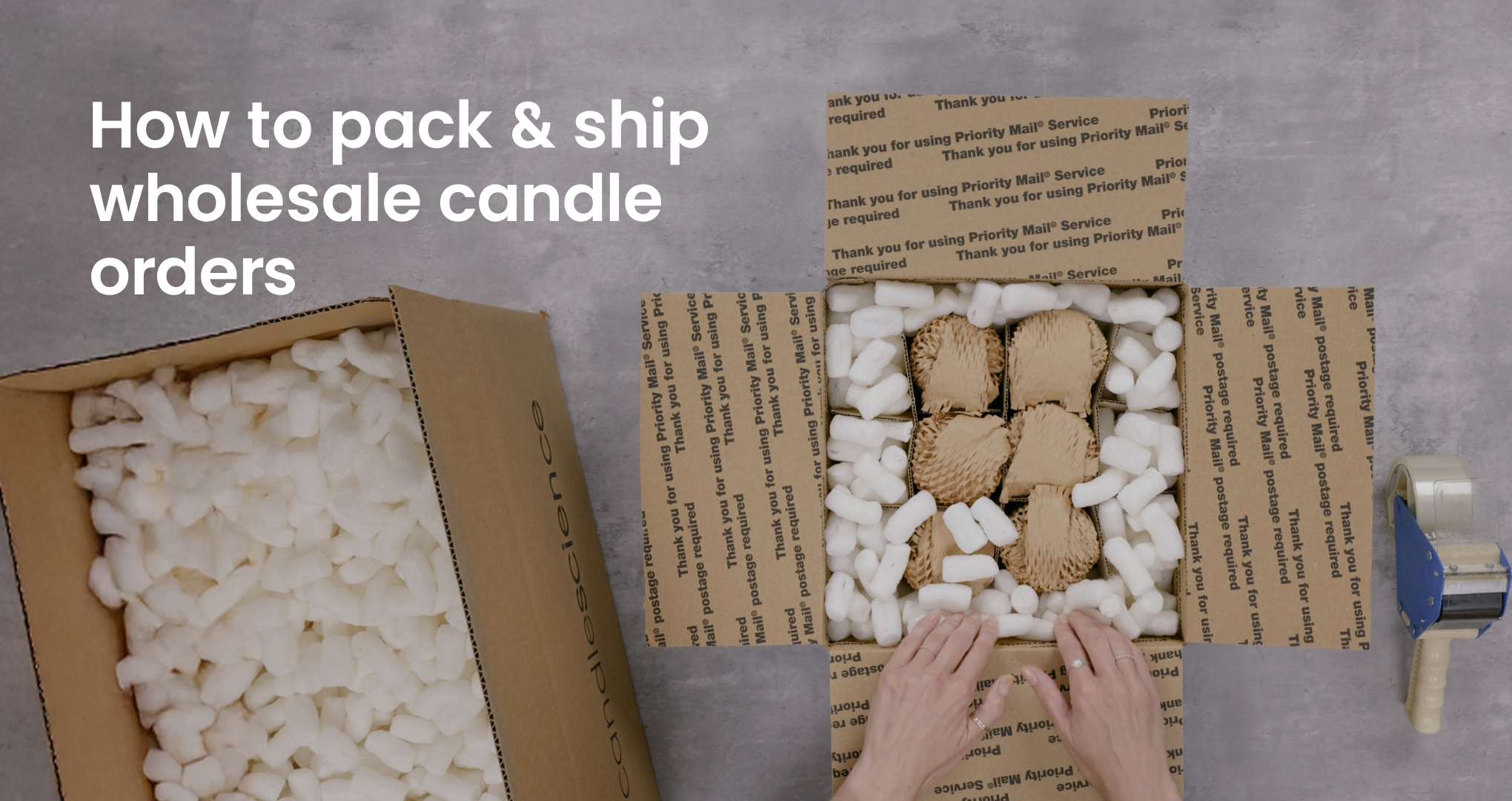 How to pack and ship wholesale candle orders - CandleScience
